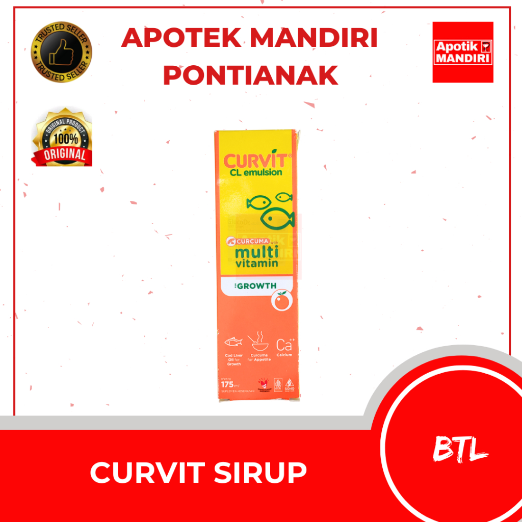 CURVIT CL ELMUSION SYRUP - Multivitamin Syrup | Shopee Malaysia
