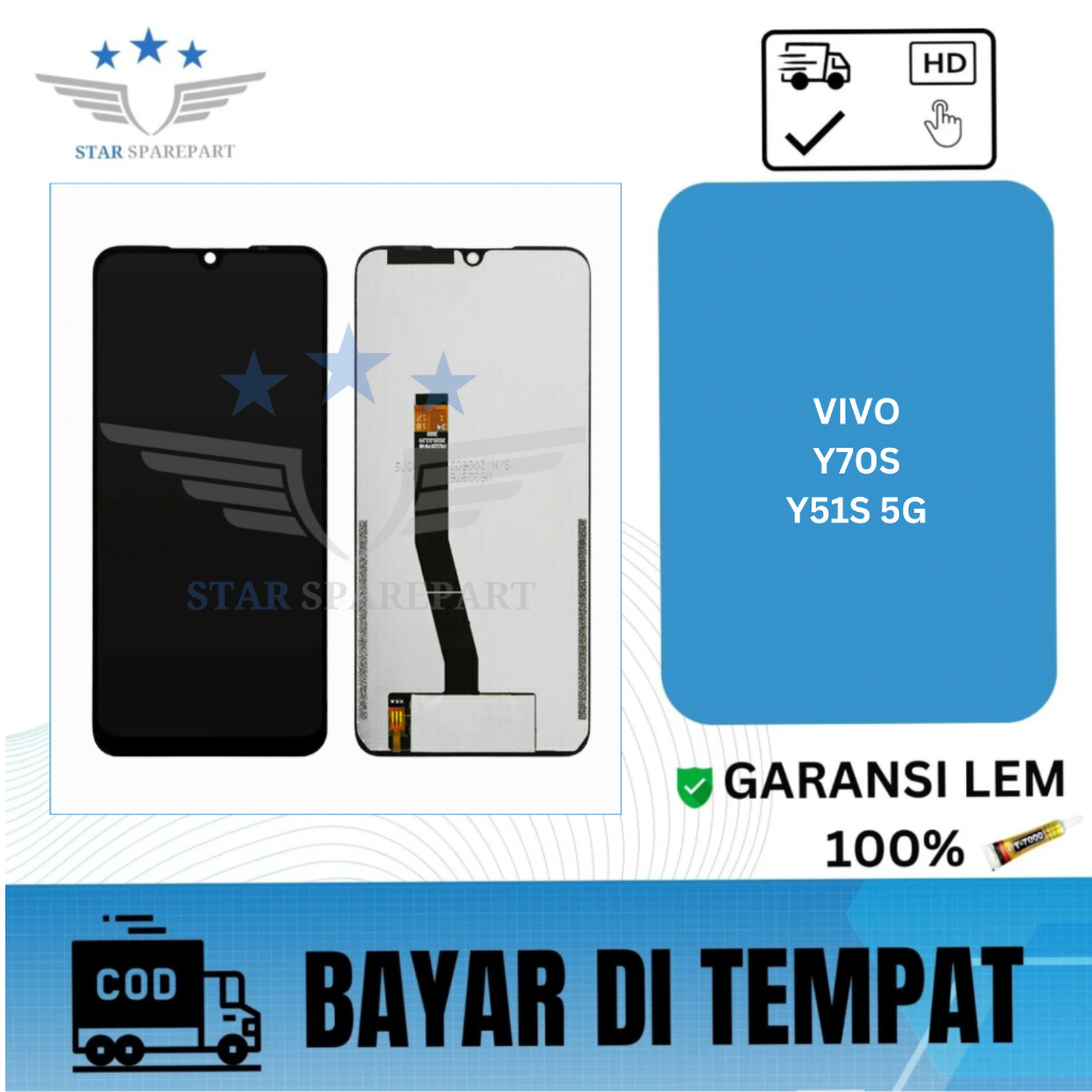 Vivo Y70S / Y51S 5G TOUCHSCREEN LCD | Shopee Malaysia
