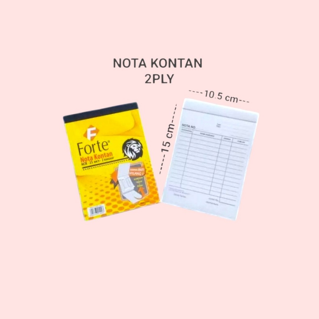 Ncr CASH NOTES - 2 PLY (SMALL) / K2 FORTE NOTES | Shopee Malaysia