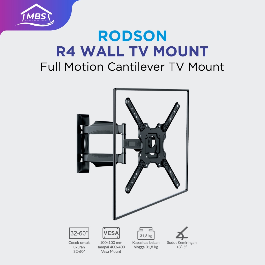 Lcd LED Monitor TV Bracket 13 - 55 in North Bayou NB P4 NBP4 Tilt ...