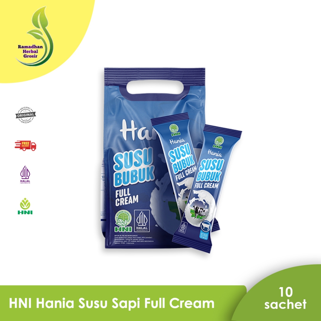 Hni Hania Original Full cream Powdered Milk Full cream Cow's Milk 10 ...