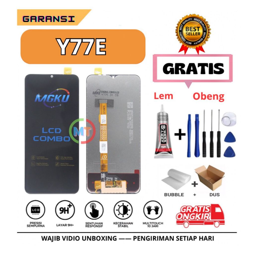 Vivo Y77E Lcd Touchscreen Free Glue + Screwdriver Fullset OriginaL ...