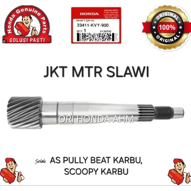23411-kvy-900 axle or original Honda AHM carburetor beat axle | Shopee ...