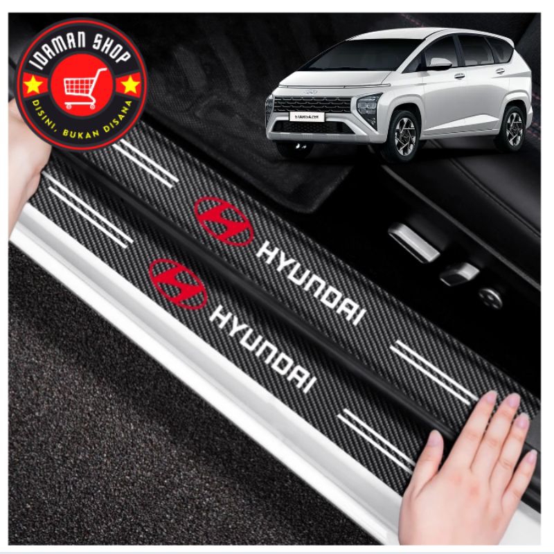 4 pcs hyundai stargazer carbon stickers hyundai stargazer car door ...