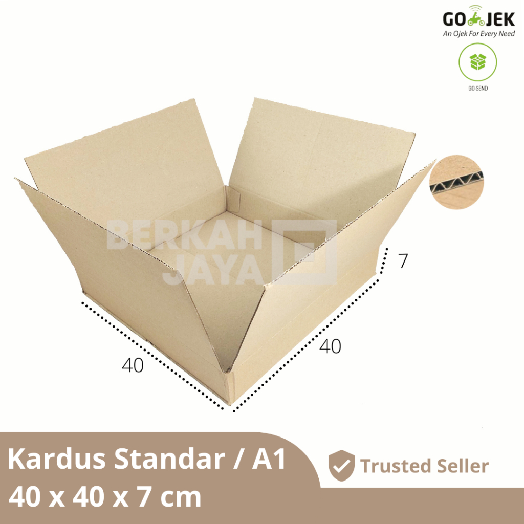 Box 40x40x7 Box/Packaging/Packaging/Cardboard/Packaging (Cardboard 40 x ...