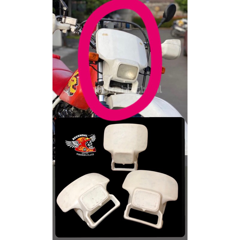 Honda xr200 headlight / honda xr200 headlamp / xr200 lamp / honda xr200 ...