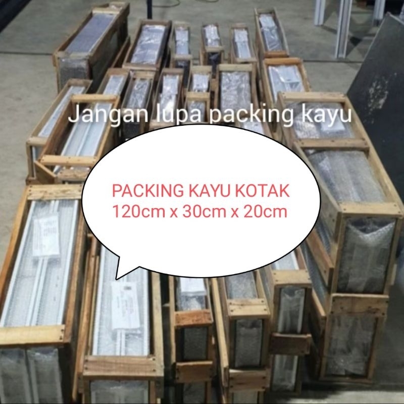 KAYU Custom 120cm X 30cm X 30cm X 30cm Pj Box Wooden Safety Packing | Shopee Malaysia