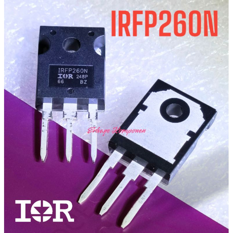 New IRFP260N mosfet N -Channel 50A/200V | Shopee Malaysia