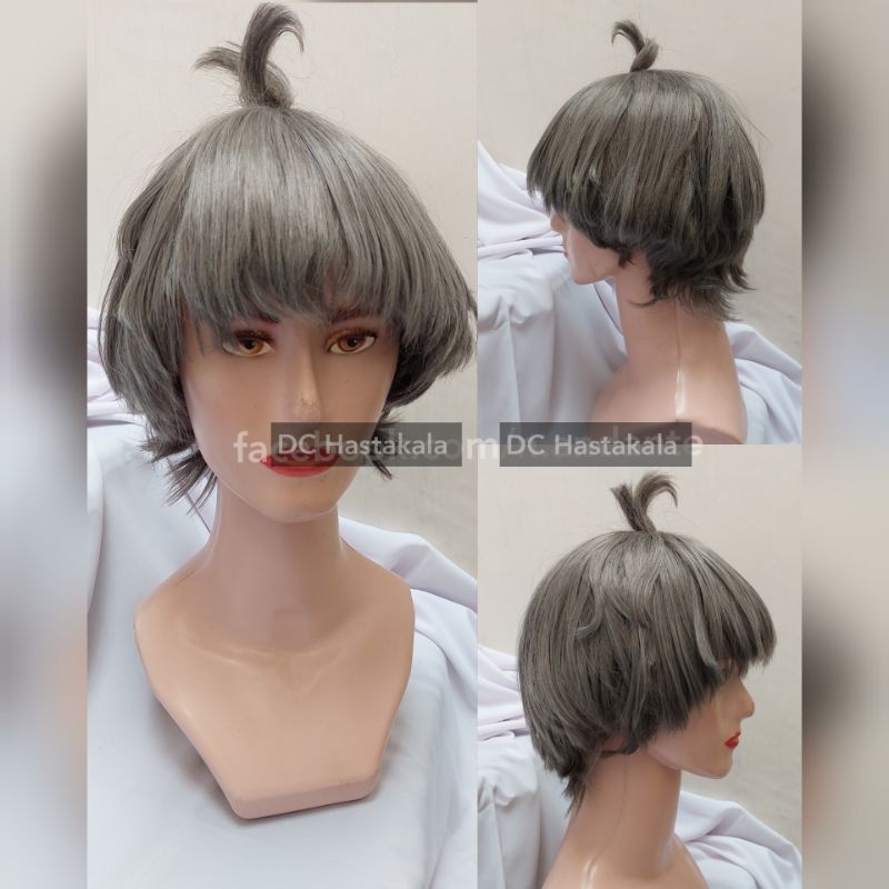 Light Gray Wig (Yoru Nagatsuki - Tsukiuta) | Shopee Malaysia