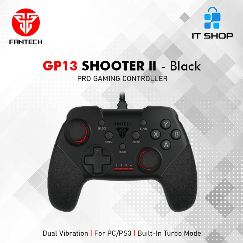 Fantech Gamepad GP13 SHOOTER ll Gaming Controller - Black | Shopee Malaysia