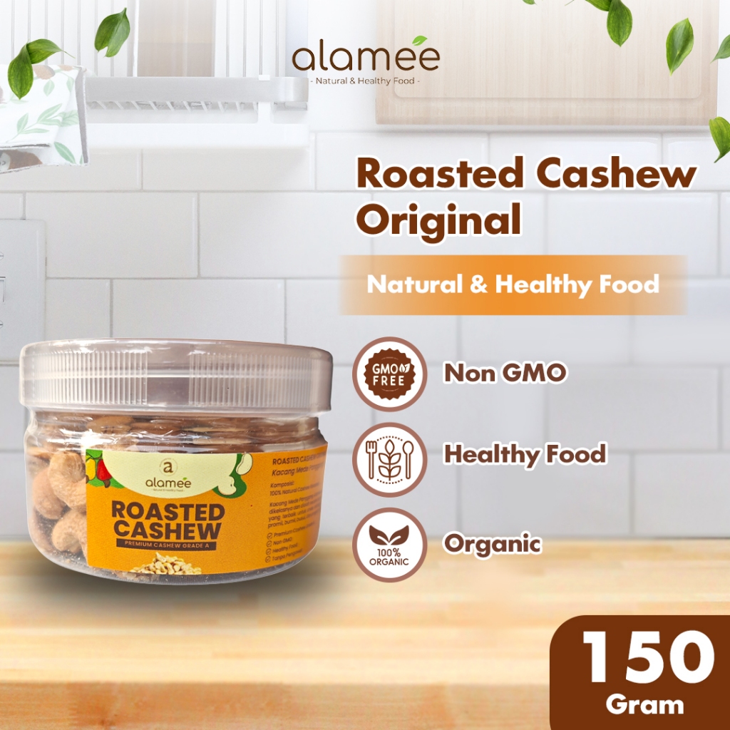 Alame Roasted Cashew Nuts Roasted Cashew Cashew Ripe Oven 150 grams ...