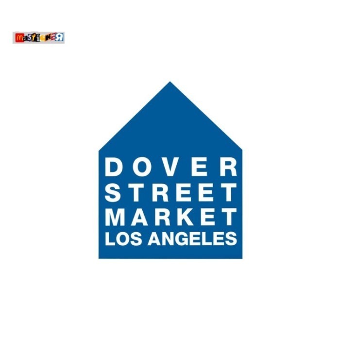 Dover Street Market Los Angeles sticker diecut logo DSM LA sticker ...