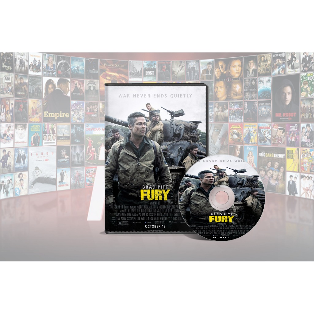Fury Film DVD (2014) | Shopee Malaysia