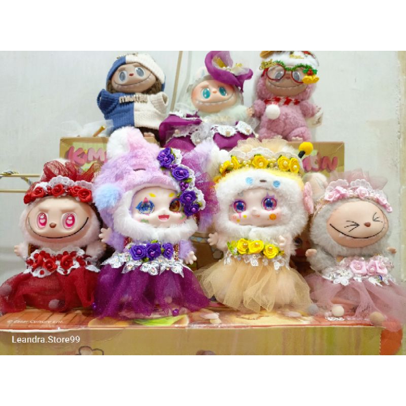 Labubu Garden Flower Series Outfit Dress for Labubu, Bao Ao, Lila Zoo ...