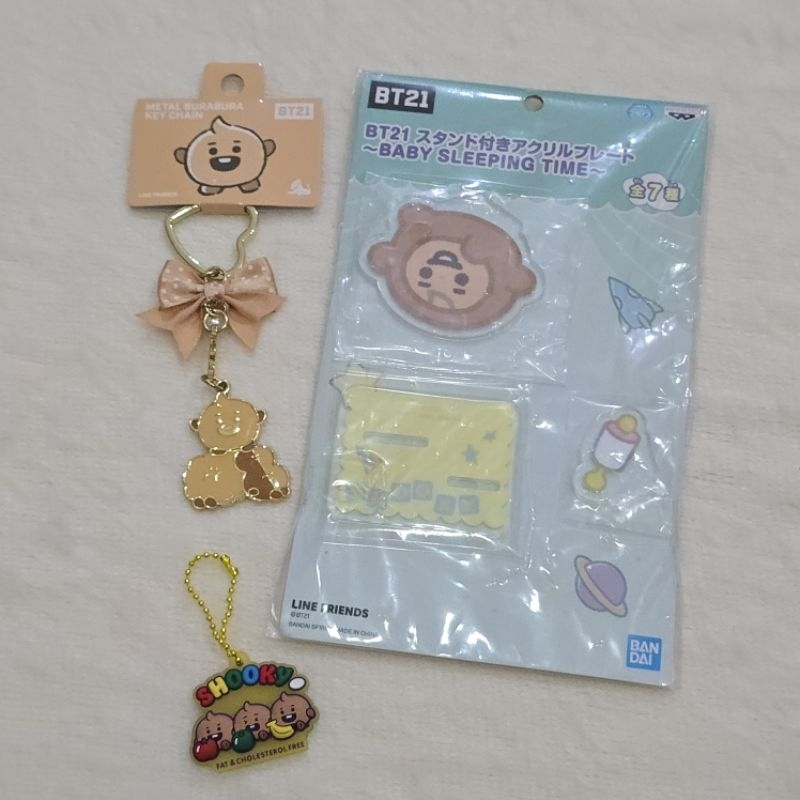 Keychain, Acrylic with Stand BT21 Shooky | Shopee Malaysia