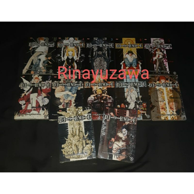 Used Deathnote Comics 1-12 End by Tsugumi Ohba & Takeshi Jauka (death ...