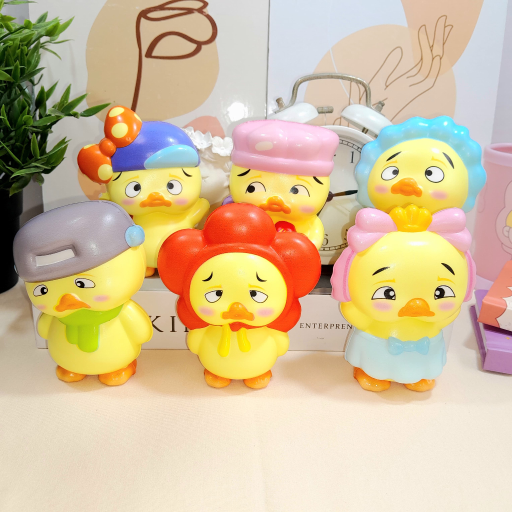 Super Cute Squishy UPSET DUCK Toys for Children's Favorites / Squishy ...