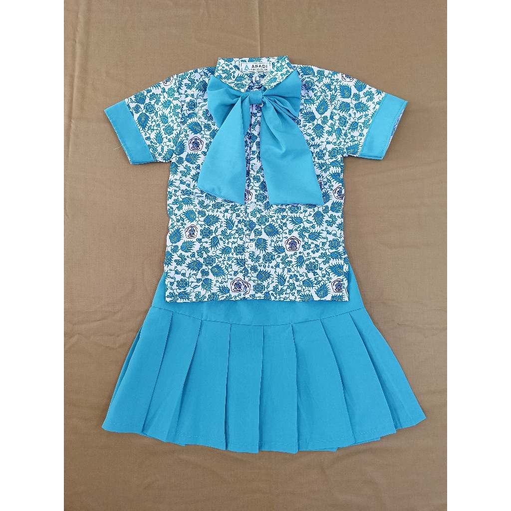 Preschool SCHOOL UNIFORM SET BATIK LOTUS TOSCA GIRLS SHORT SLEEVES ...