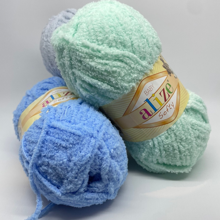 Alize Softy amigurugi yarn fluffy knitting yarn | Shopee Malaysia