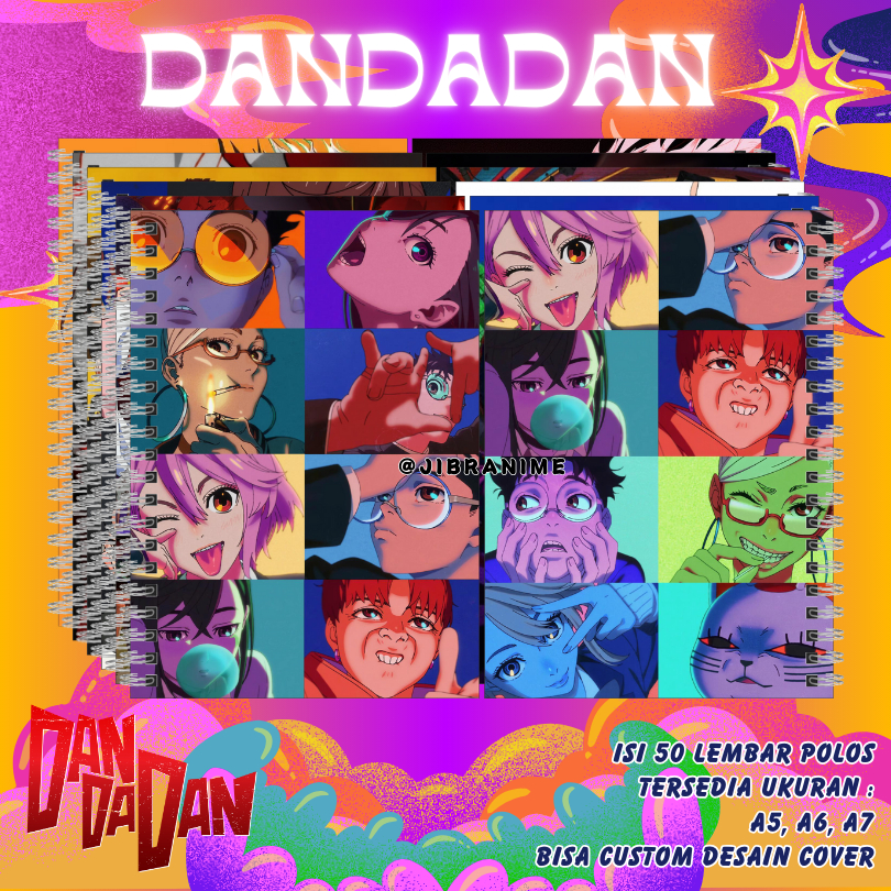 Dandadan Note Book / Dandadan Notebook / Notebook | Shopee Malaysia