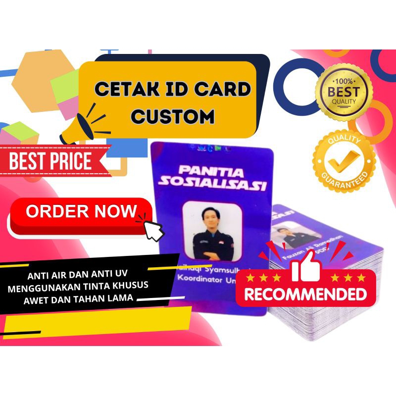 Pvc ID CARD CAN BE IN UNITS 0,9mm THICKNESS/CUSTOM ID CARD PRINTING ...