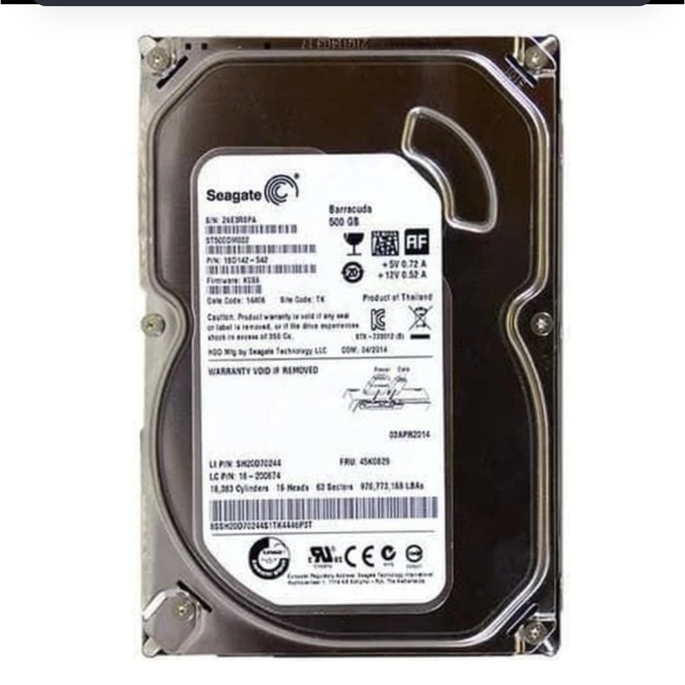 Mc CCTV - HARD DISK 500GB HDD CCTV HARDDISK CCTV | Shopee Malaysia