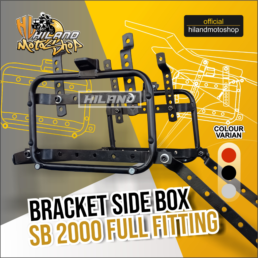 Bracket SIDE BOX SB 2000 + UNIVERSAL FULL FITTING STABILIZER | Shopee ...