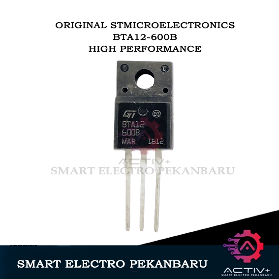 Original BTA12 600B STCROELECTRONICS TRIAC 12A 600V THYRISTOR Triacs BTA 12 TRIAK DIMMER SCR ...