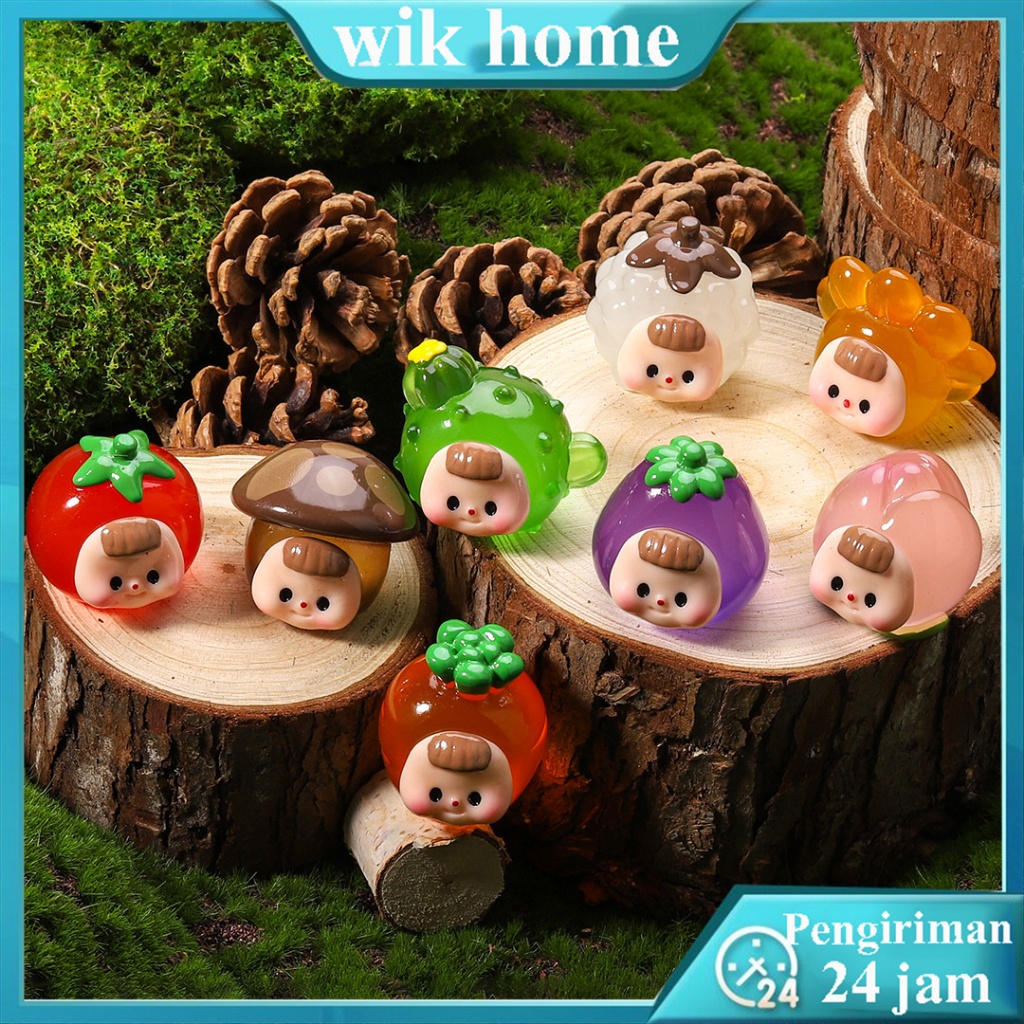 GANTUNGAN Miniature Labubu V1 Macaron Mini Display Labubu V2 Have A ...