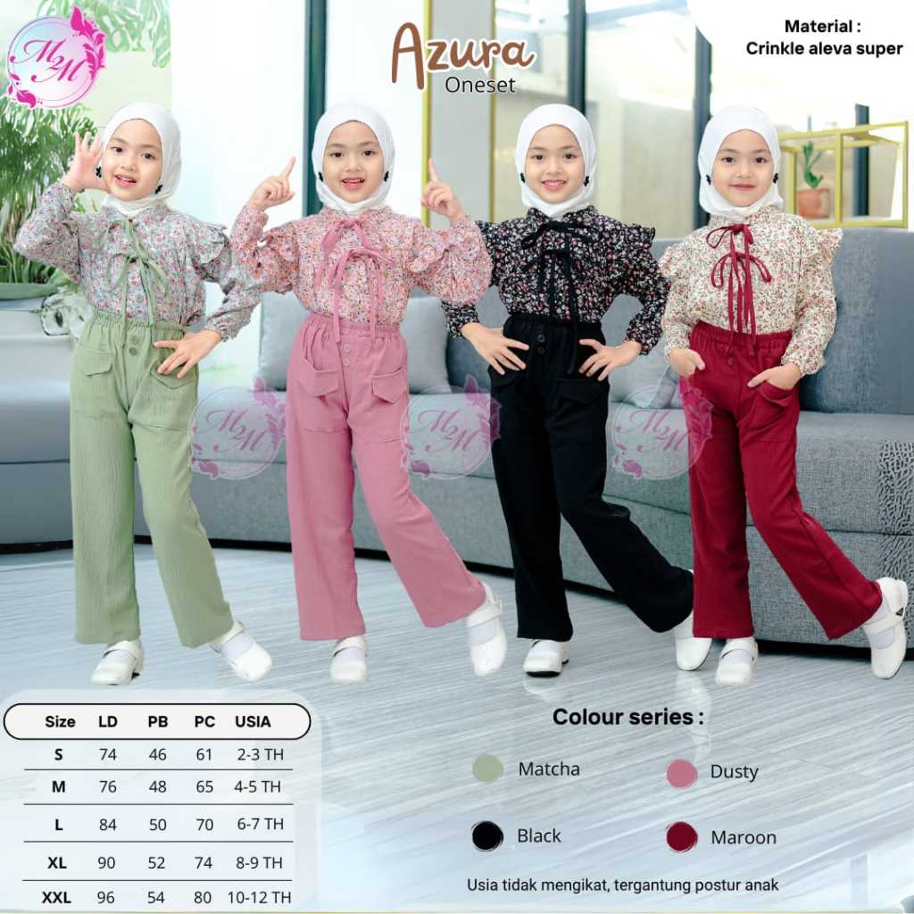 Shopakids Azura Zaza Set Kids Latest Girls Tops & Pants Suits by M2m ...