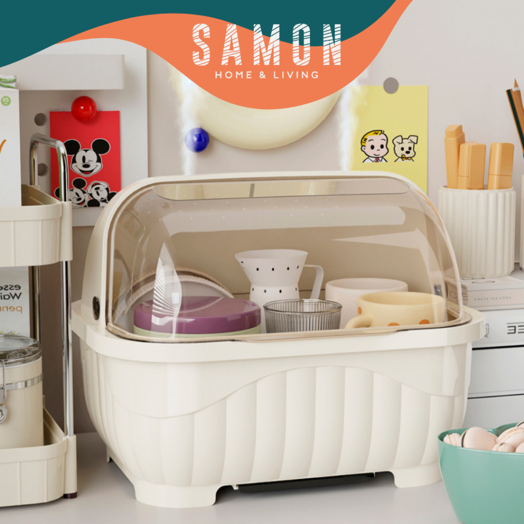 Samon - MOMO Aesthetic Plate Bowl Drying Rack Minimalist Bowl Dish ...
