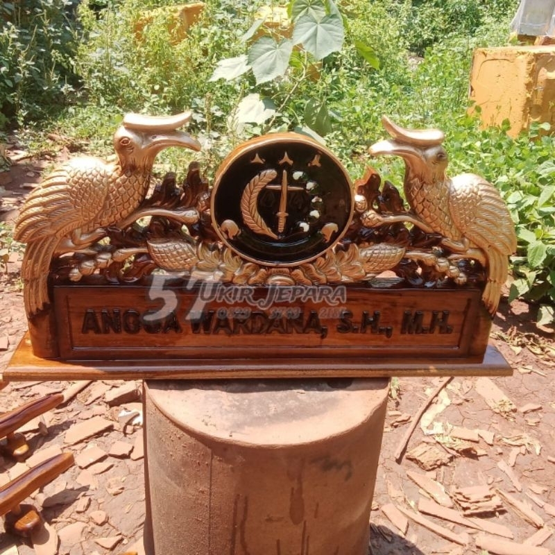 KAYU Free to customize table nameplates in the office / company/office ...