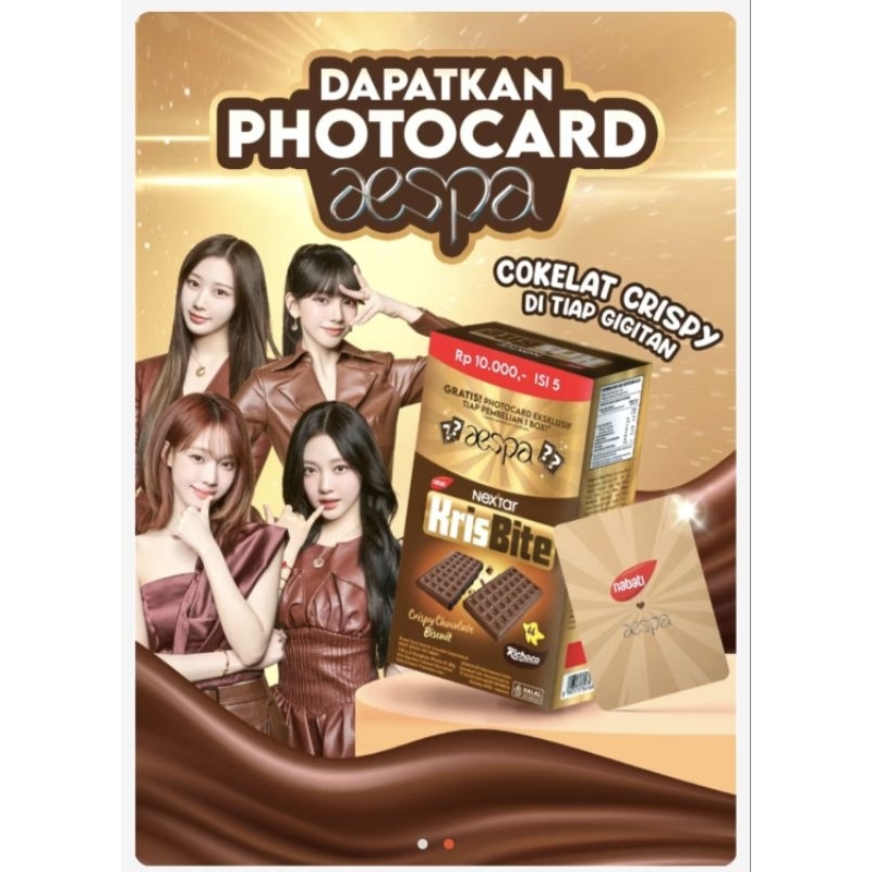 Nextar KRISBITE 1 BOX CONTAINS 5 X 30 GRAM/ NABATI KRISBITE >