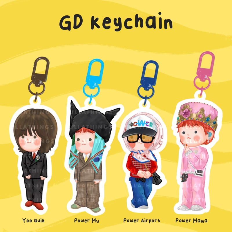 Keychain GD/ G Dragon/ Gdragon Memopad Bigbang Still Life Kpop ...