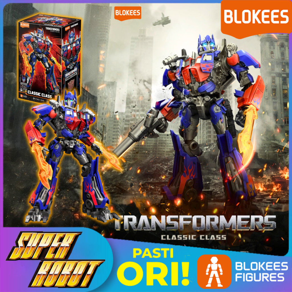 Blokees Figure Transformers Classic Class CC-09 Optimus Prime ...