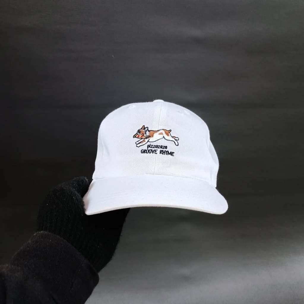 PUTIH Original White GROOVE RHYME Men's Women's Unisex Cap Hat | Shopee ...