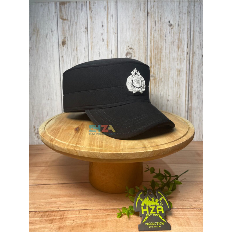 The National Police Non-wrinkled commando hat is upright | Shopee Malaysia