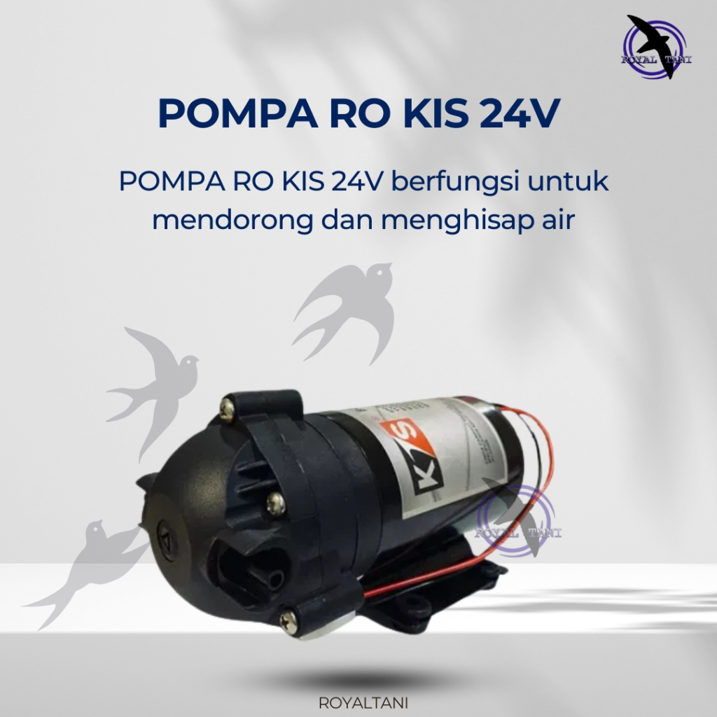 Ro KIS 24V Booster Pump without adapter / ro Pump 24V Booster Pump Only ...