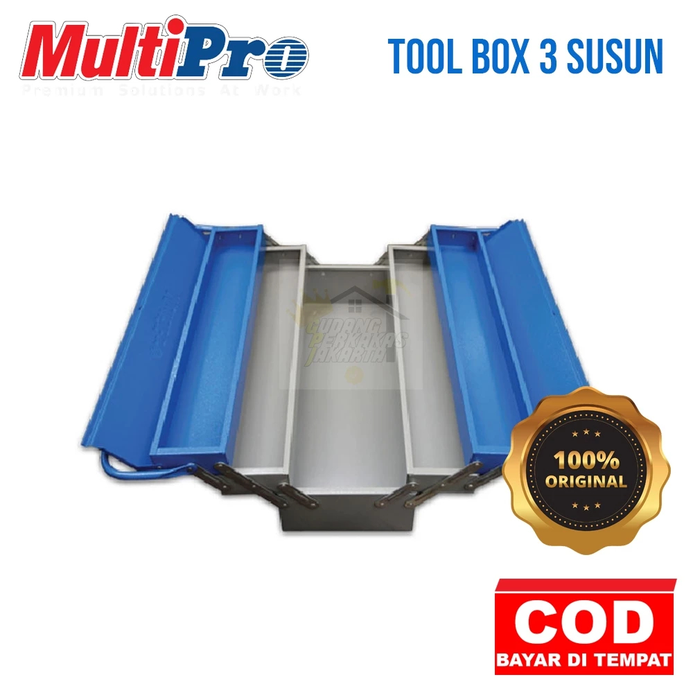 LAYAR Multipro Metal Tool Box 3 Layer / Tool Box 3 Screens / Multipro ...