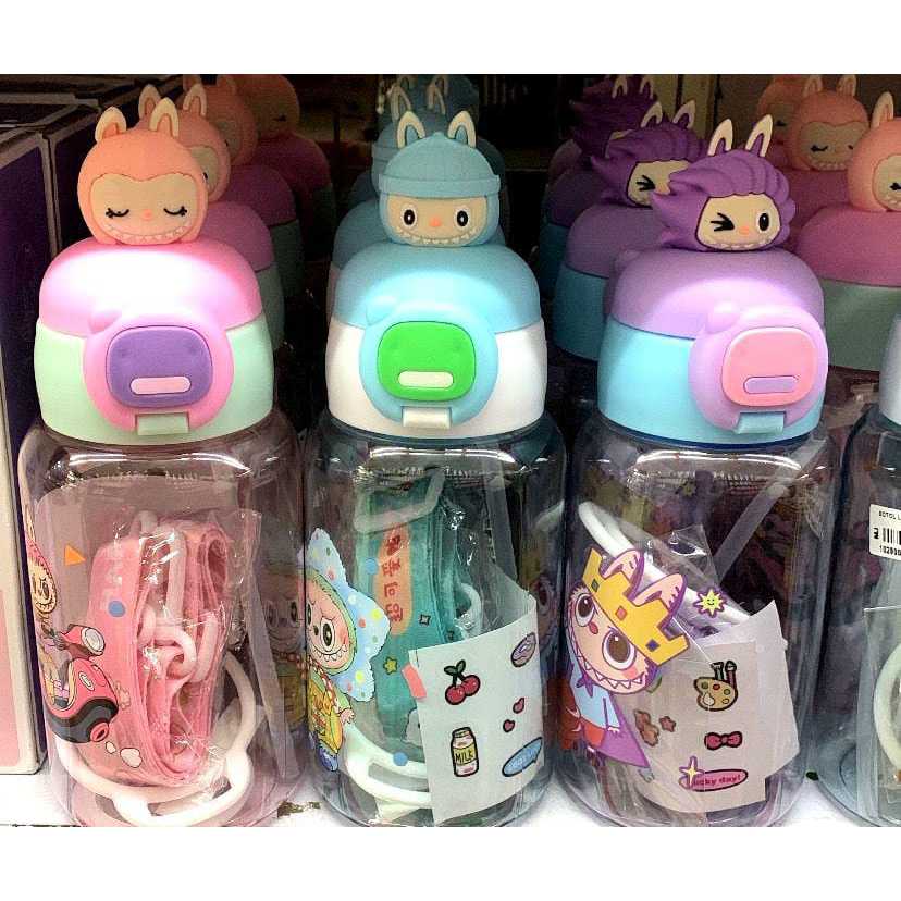 Labubu LB8842 RSM Bottle | Viral Character Plastic Drinking Water ...