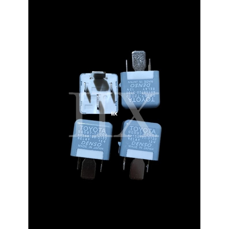 Relay 12V 4P TOYOTA INNOVA AVANZA XENIA FORTUNER YARIS 90987-T2002 ...