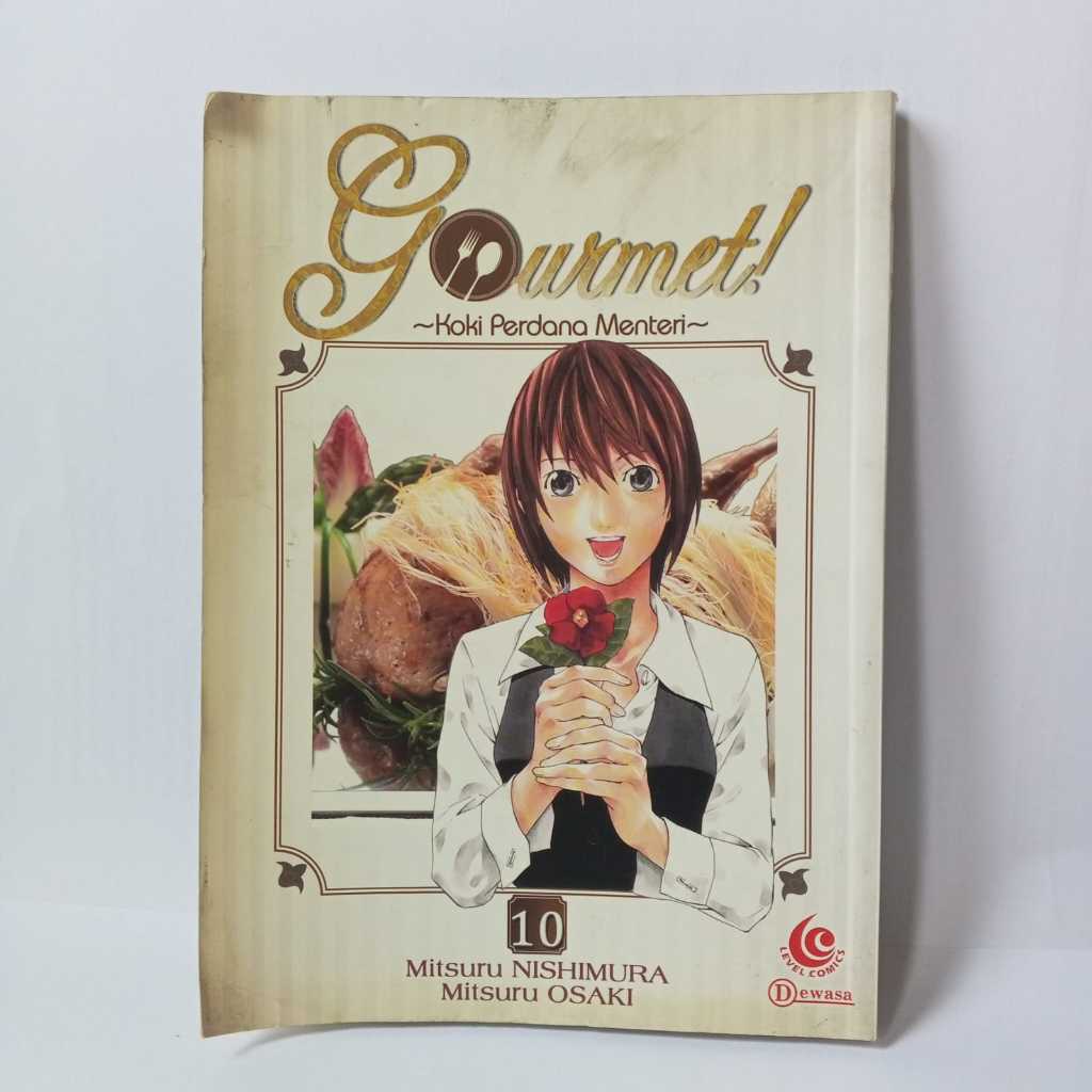 Comic Gourmet Chef Prime Minister no. 10 Mitsuru Nishimura | Shopee Malaysia
