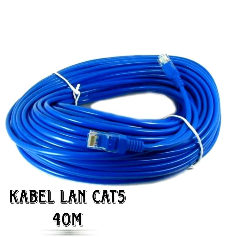 CAT5 40M LAN CABLE / 40 METER LAN CABLE | Shopee Malaysia