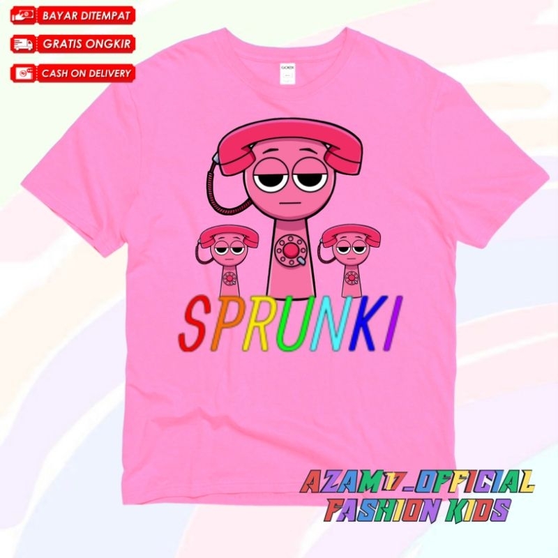 Children's T-shirts Sprunki Children's Clothes Tele Characters Free ...