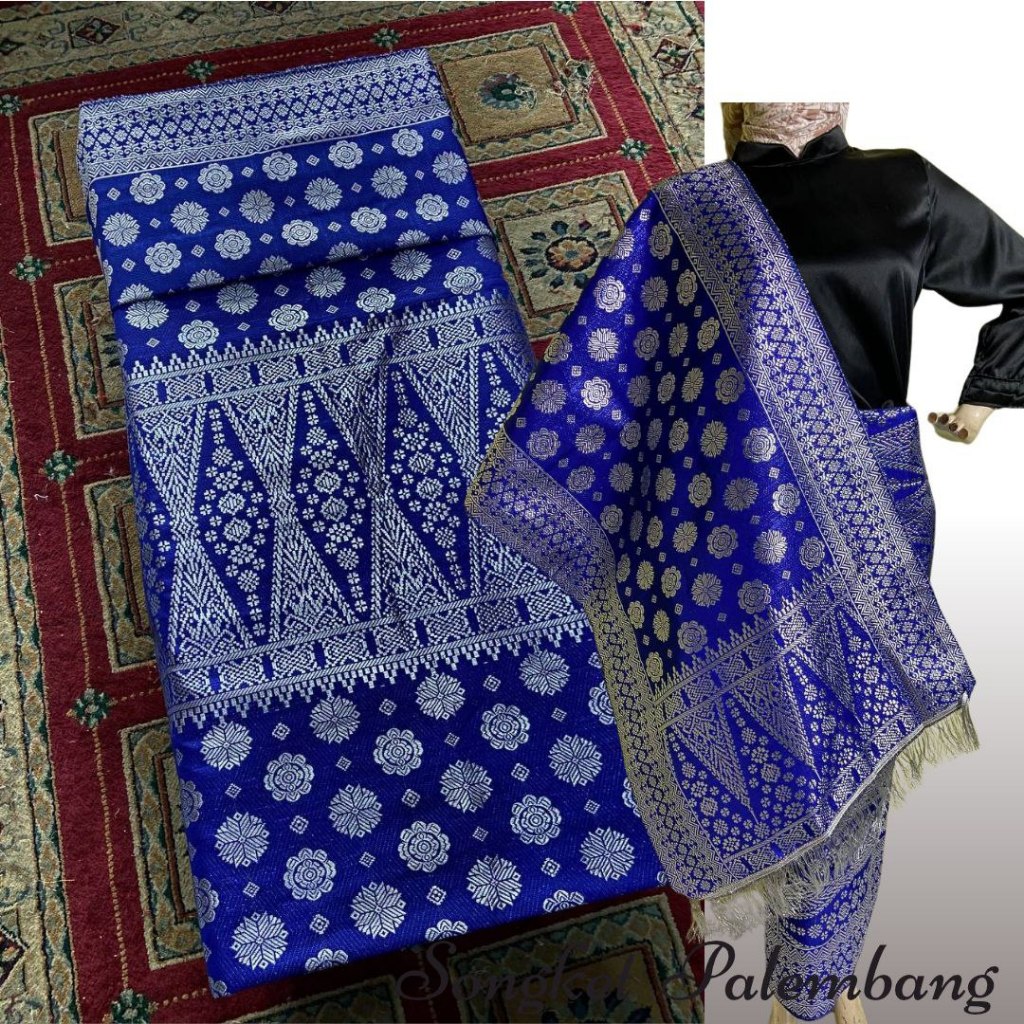 Tina Songket - Songket Palembang ATBM Beautiful Sweet Gold Motifs ...