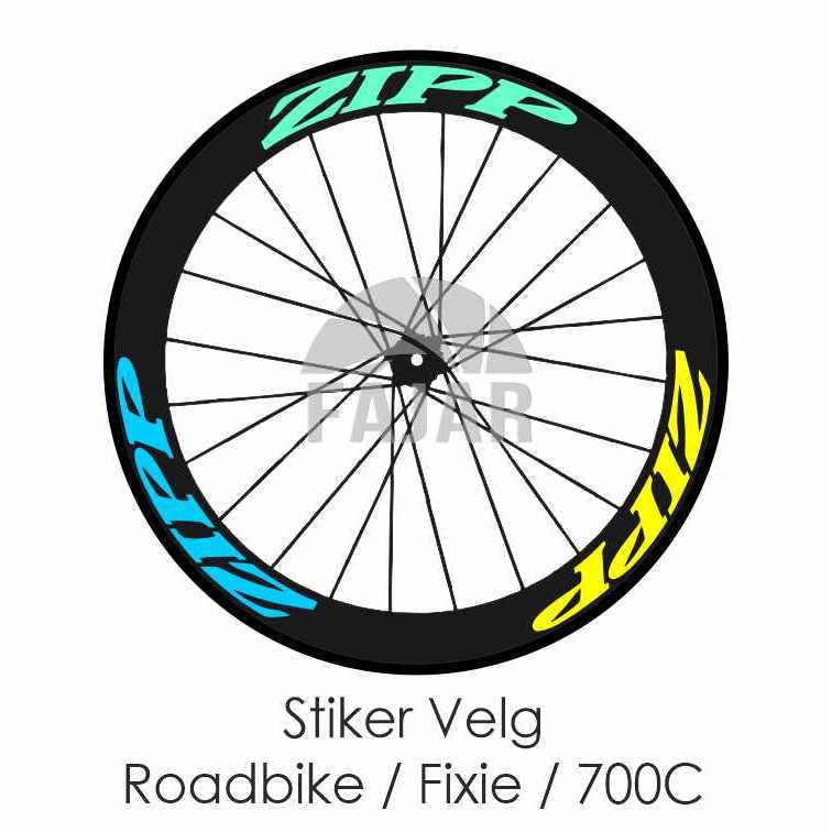 Zipp Cutting Rim/Rim 700/RB/Fixie Stickers | Shopee Malaysia