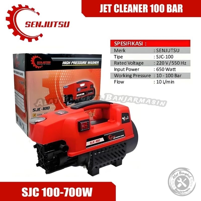 MESIN Jet CLEANER "SENJUTSU" SJC-100 ||Electric JET CLEANER MACHINE ...