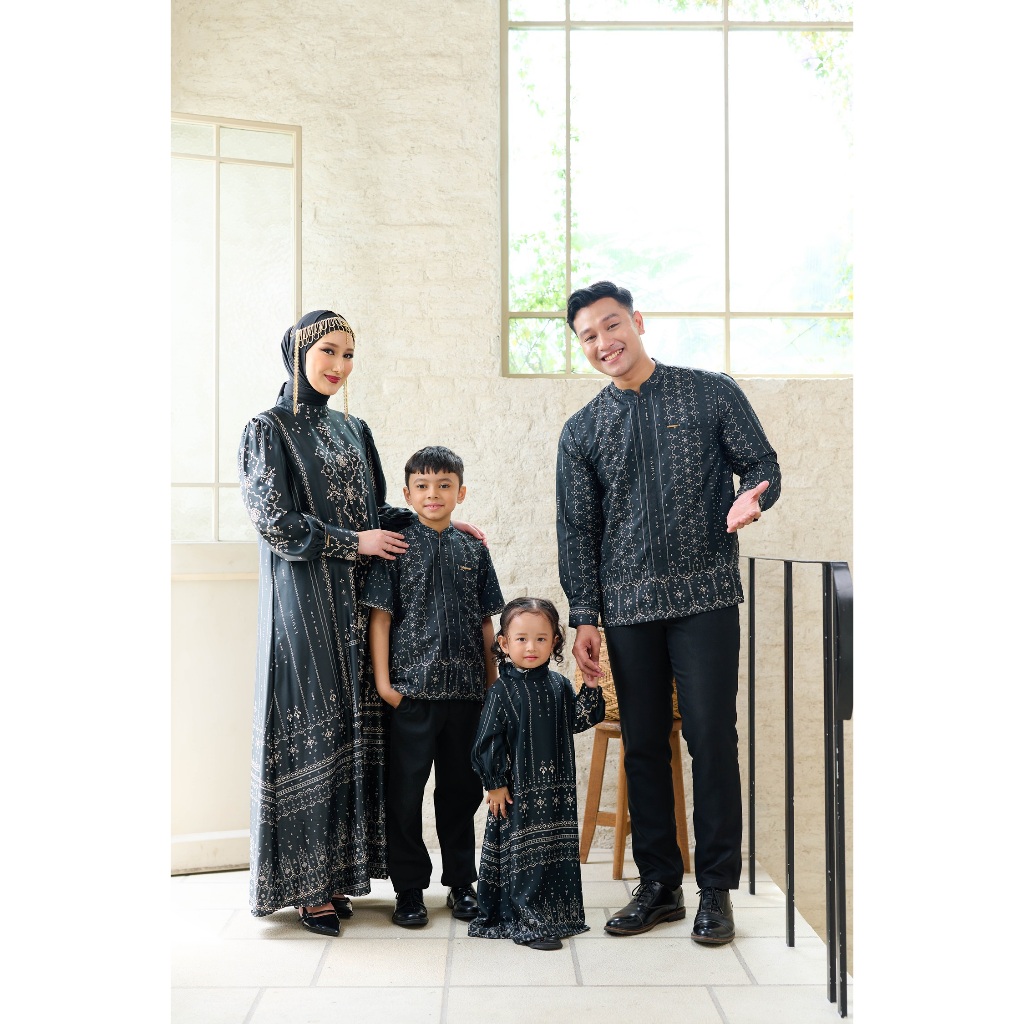 Kamima - Family Set - Janna Series in Black | Shopee Malaysia