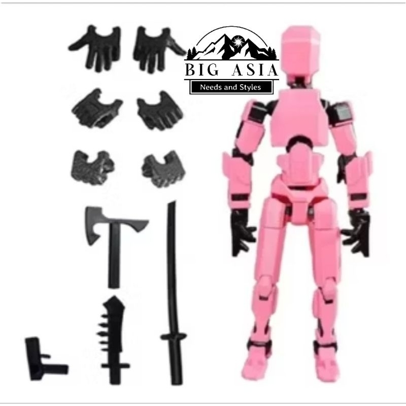 Dummies action dummy figure toy second generation 2 generation robot ...