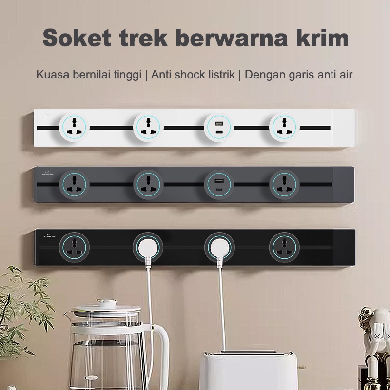 Track SOCKET Electric Electric BOARD 40 60 80CM adjustable rotating LED ...